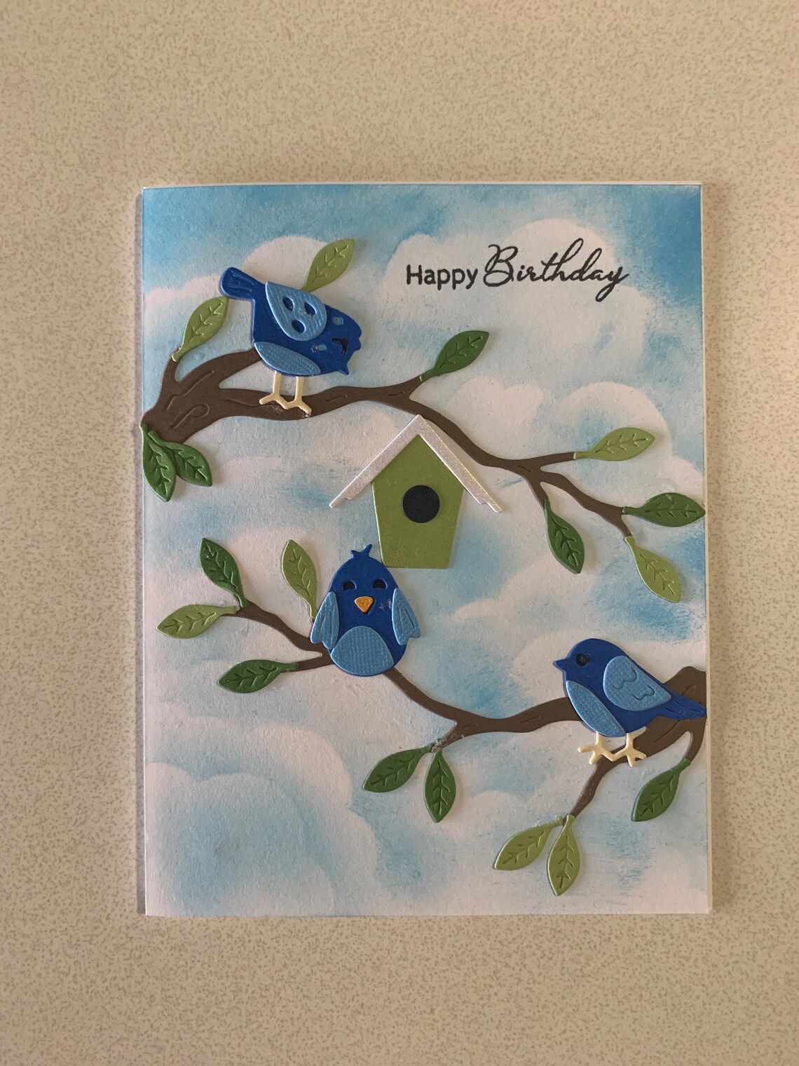 Sweet Birdie Birthday Card - Etsy