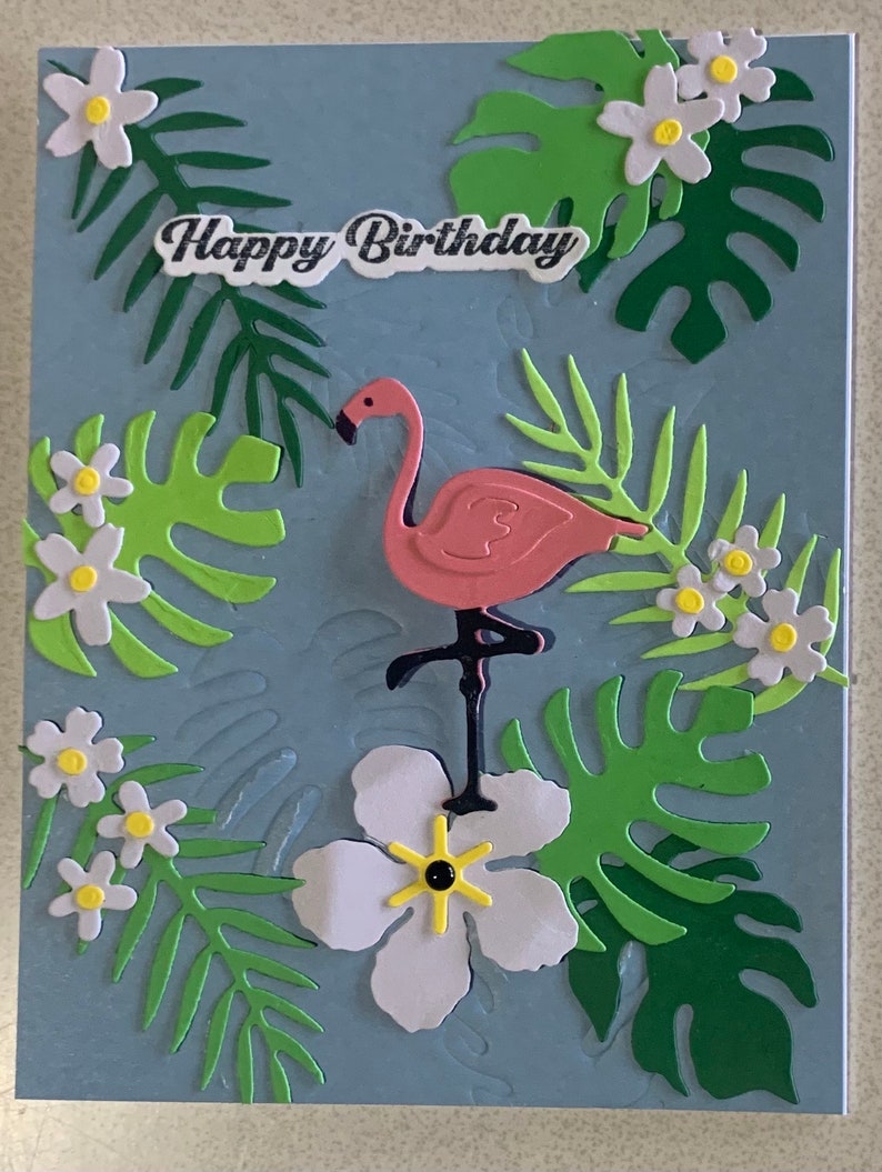 Tropical Birthday Card - Etsy