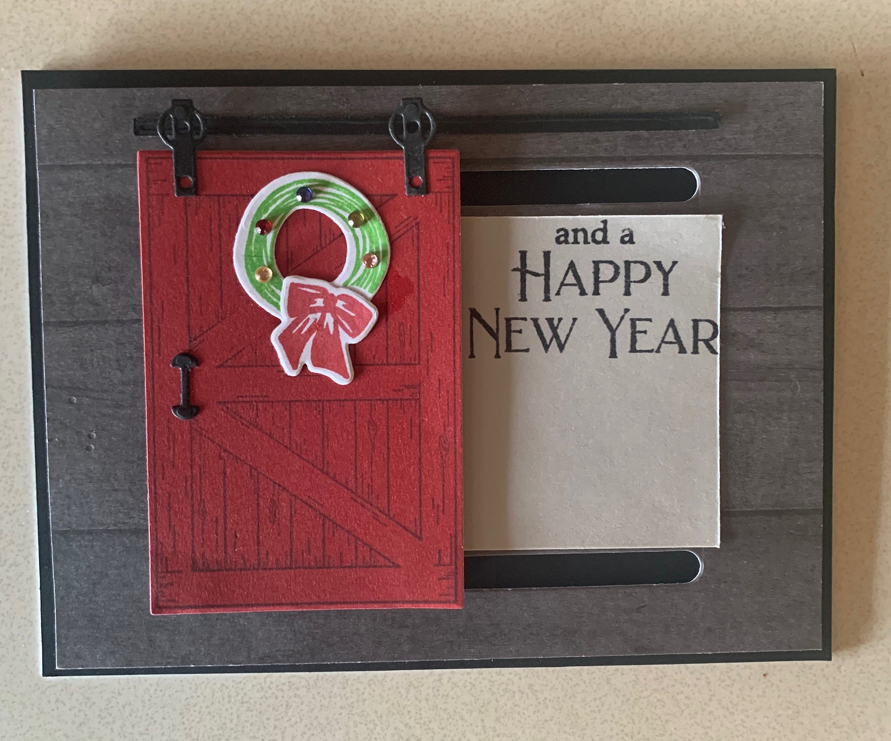 Barn Door Card - Etsy