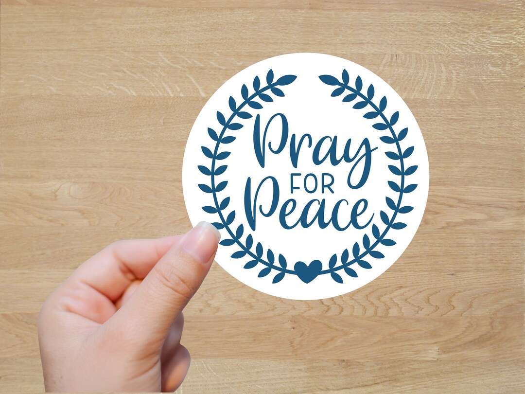 Peace Sticker, Peace Sign, Peace Decal, Inspirational Signs ...