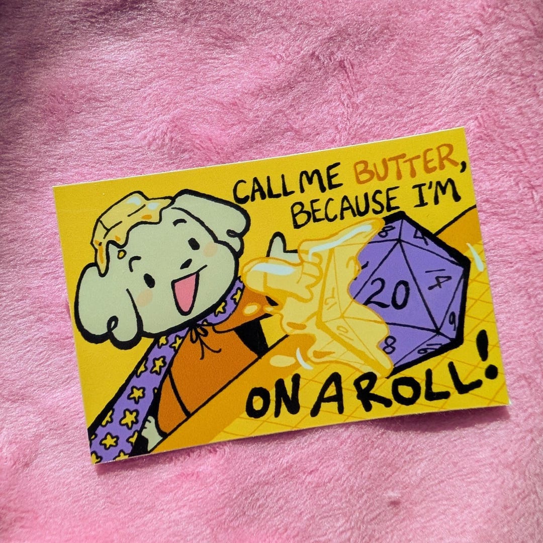 I'm on a Roll! Sticker - Etsy