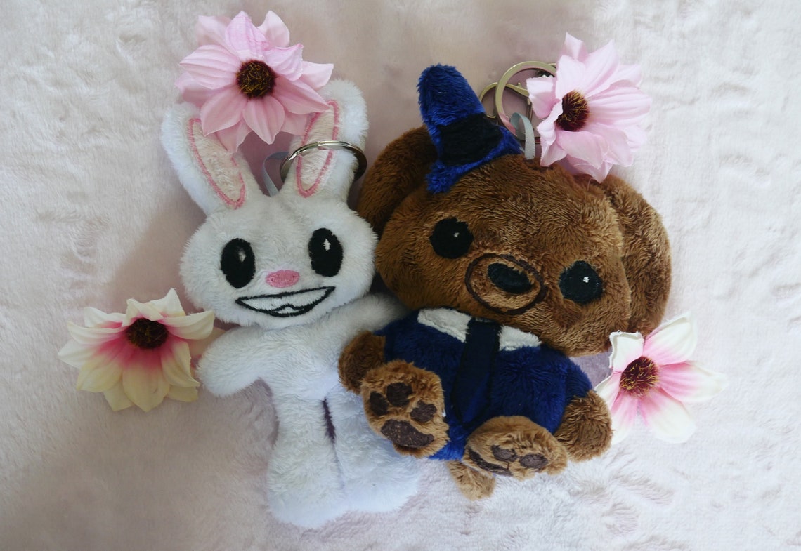 Sam and max plush keychains - Etsy.de