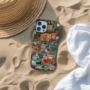 National Parks Phone Case, Camping and Travel Aesthetic, iPhone 15 14 ...