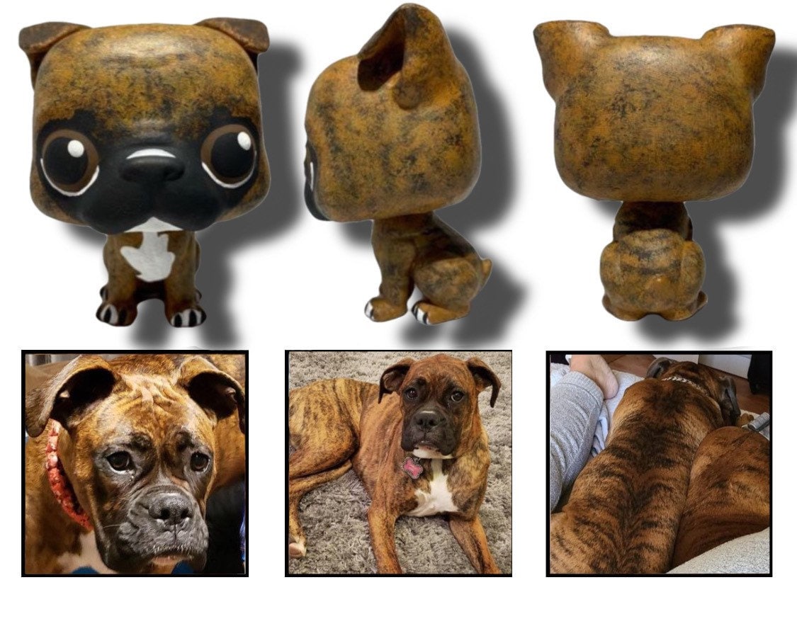 Boxer Custom Pop Custom Funko Pop Boxer Art Gifts for Boxer - Etsy