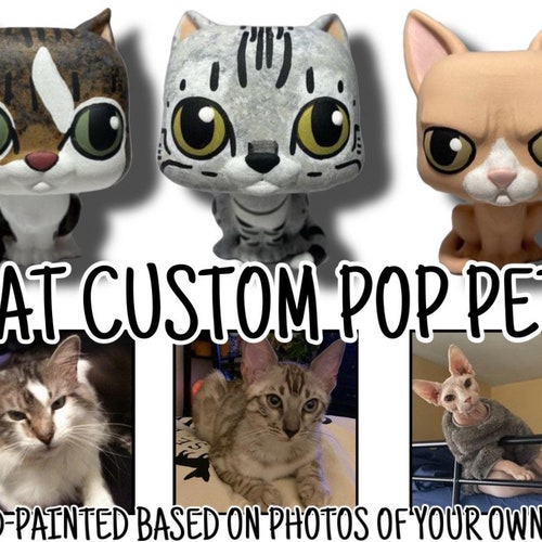 Pop Keychain Pet-dog-cat Combo - Etsy Canada