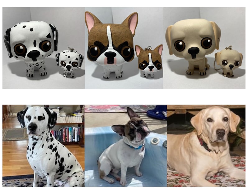 Pop Keychain Pet-dog-cat Combo - Etsy