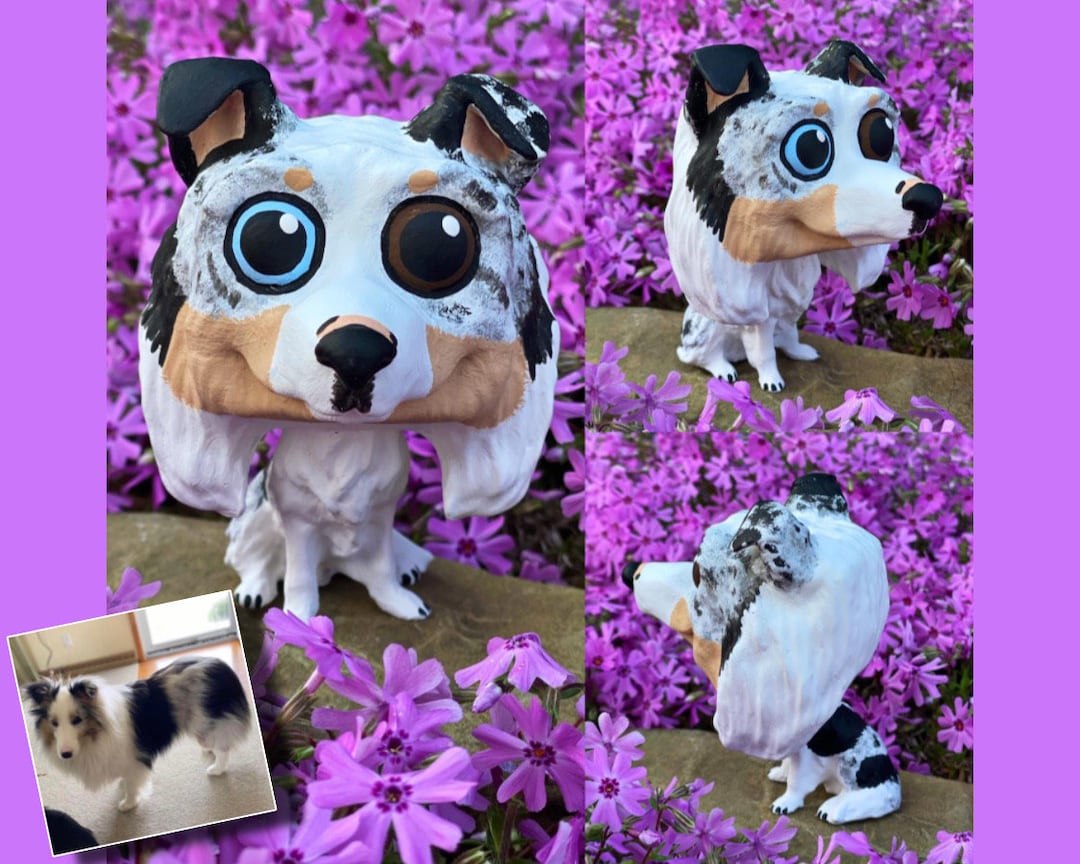 Sheltie Figurine, Shetland Sheepdog, Sheltie Gifts, Sheltie Art ...