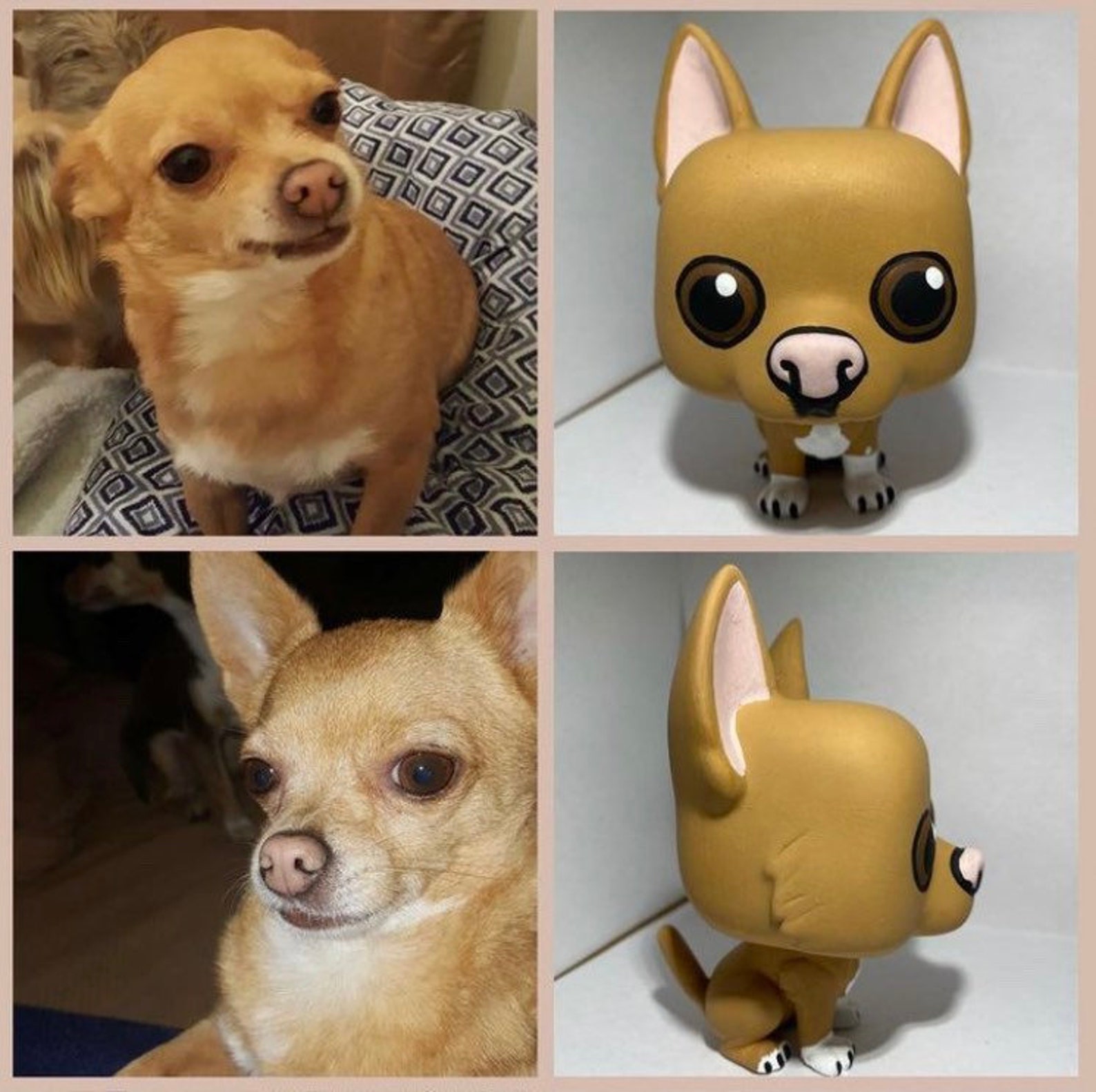Chihuahua Custom Funko Pop Dog | Etsy