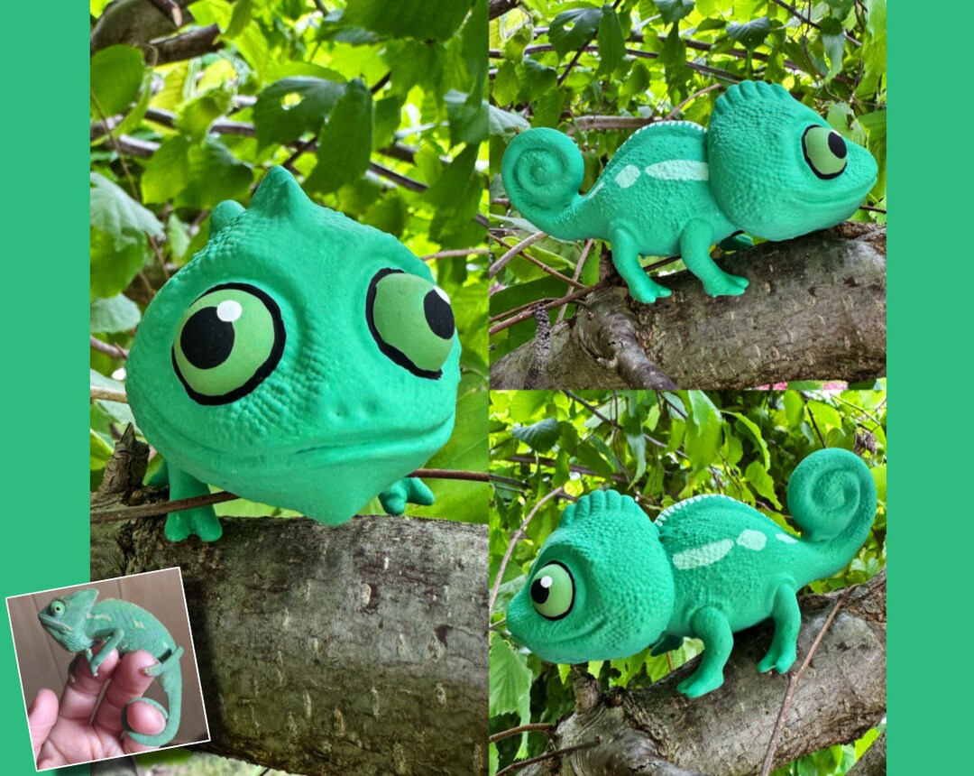 Chameleon Figurine, Chameleon Art, Chameleon Lovers, Lizard Lovers ...