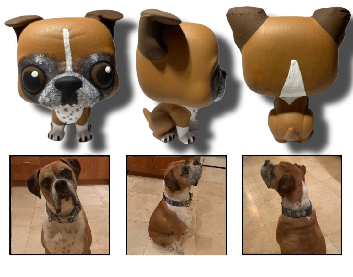 Boxer Custom Pop Custom Funko Pop Boxer Art Gifts for Boxer - Etsy