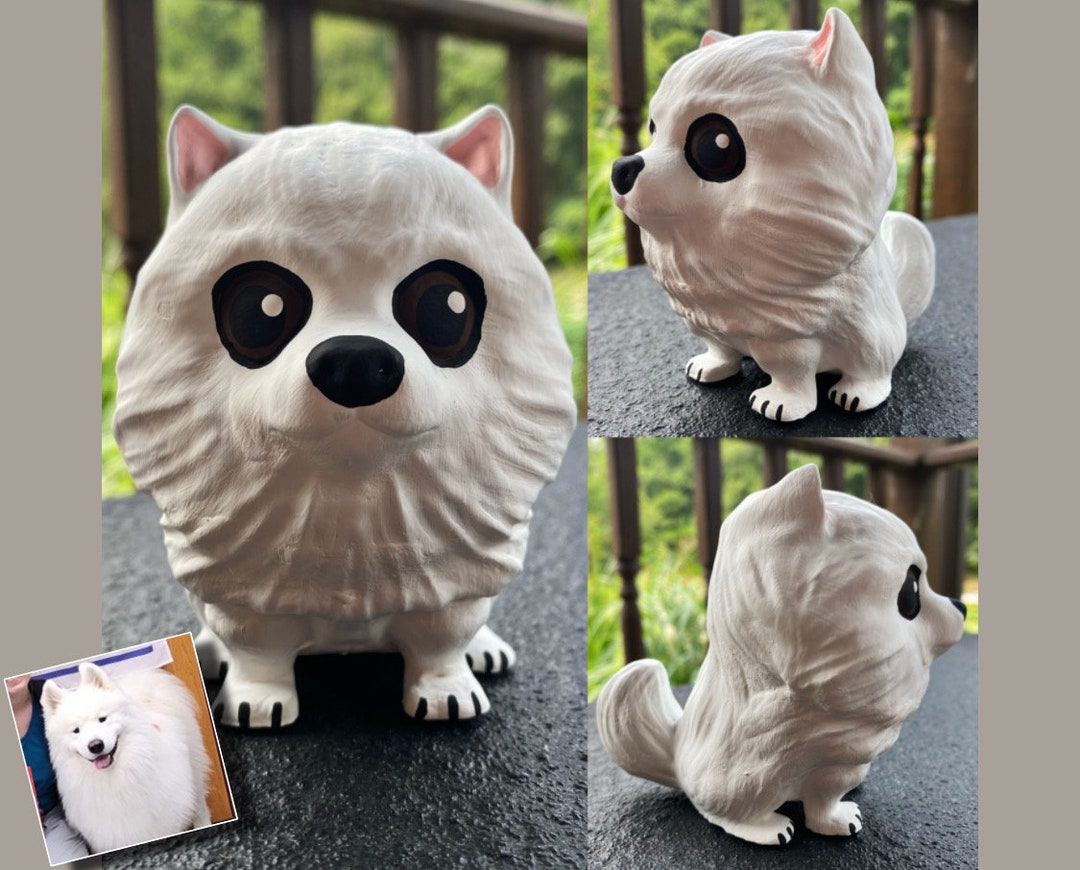 Samoyed Figurine, Samoyed Painting, Samy Dog, American Eskimo Dog ...