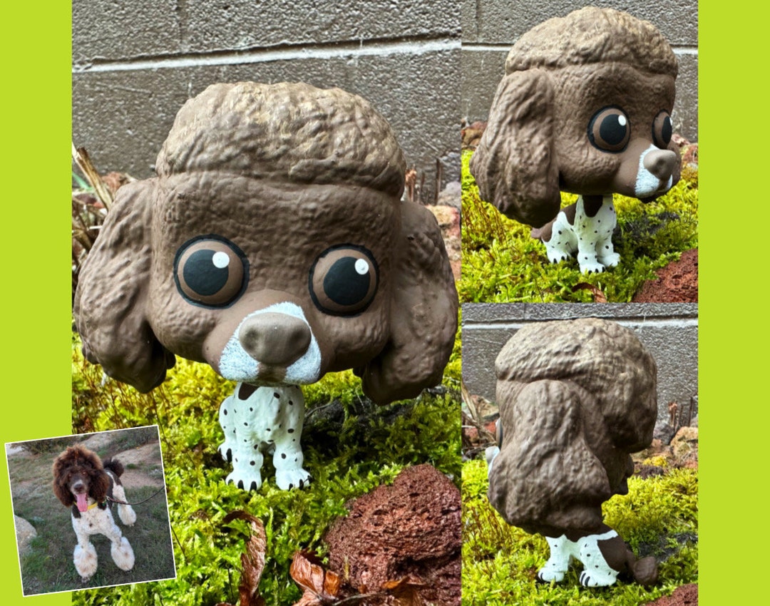 Standard Poodle Figurine, Poodle Lovers, Poodle Art, Poodle Painting ...