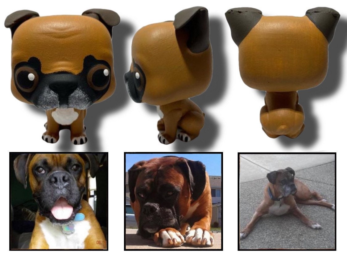 Boxer Custom Pop Custom Funko Pop Boxer Art Gifts for Boxer - Etsy