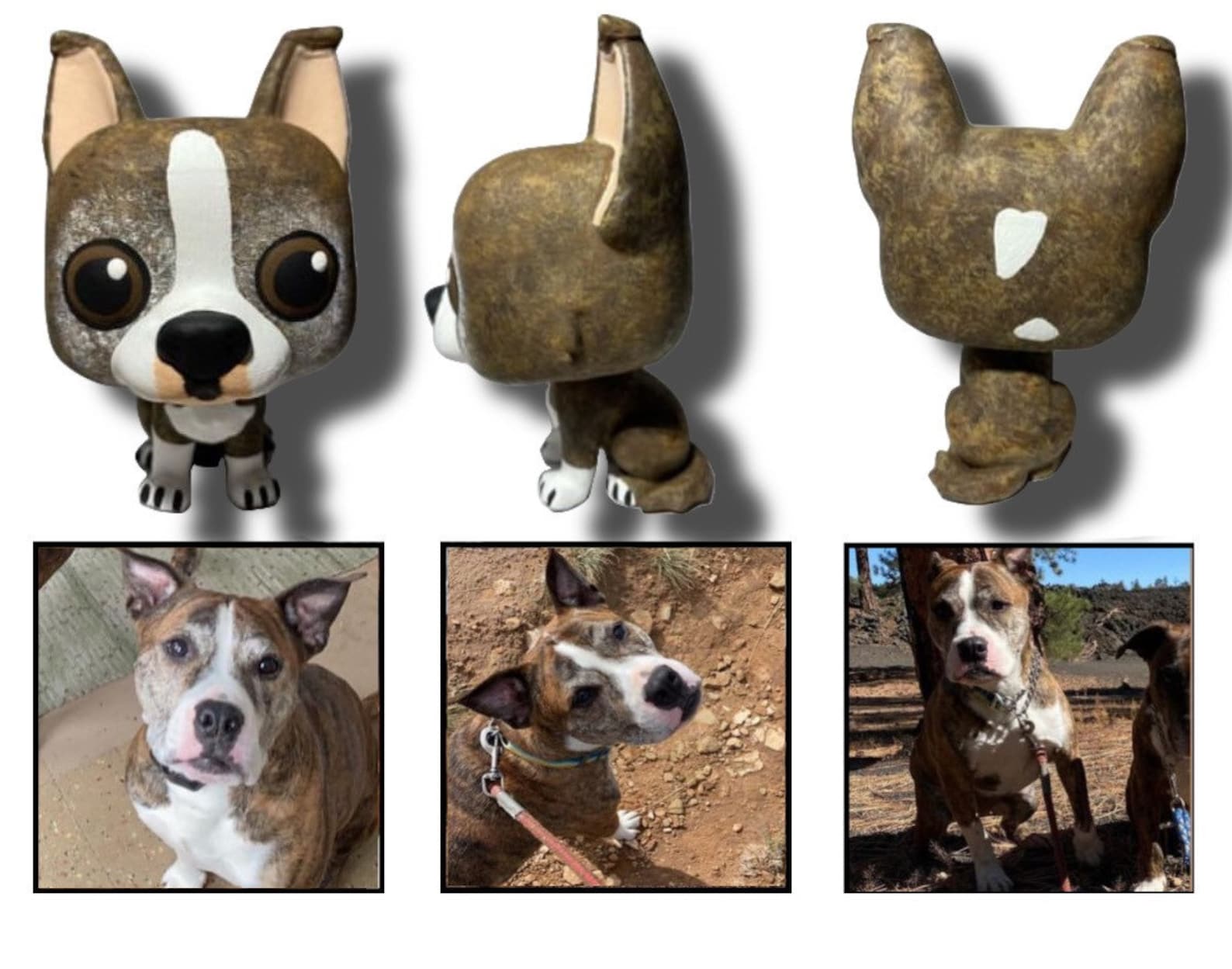 Bully Breed Pop Pet Custom Funko Pop Pitbull Art Bully - Etsy Israel