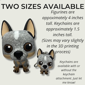 Custom Australian Cattle Dog Figurine, Heeler Art, Queensland Heeler ...