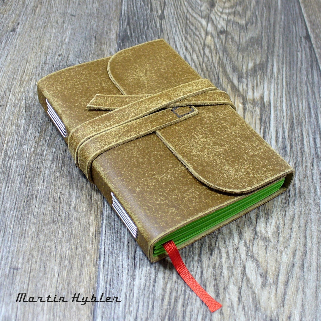 Leather STAMP Notebook - Etsy