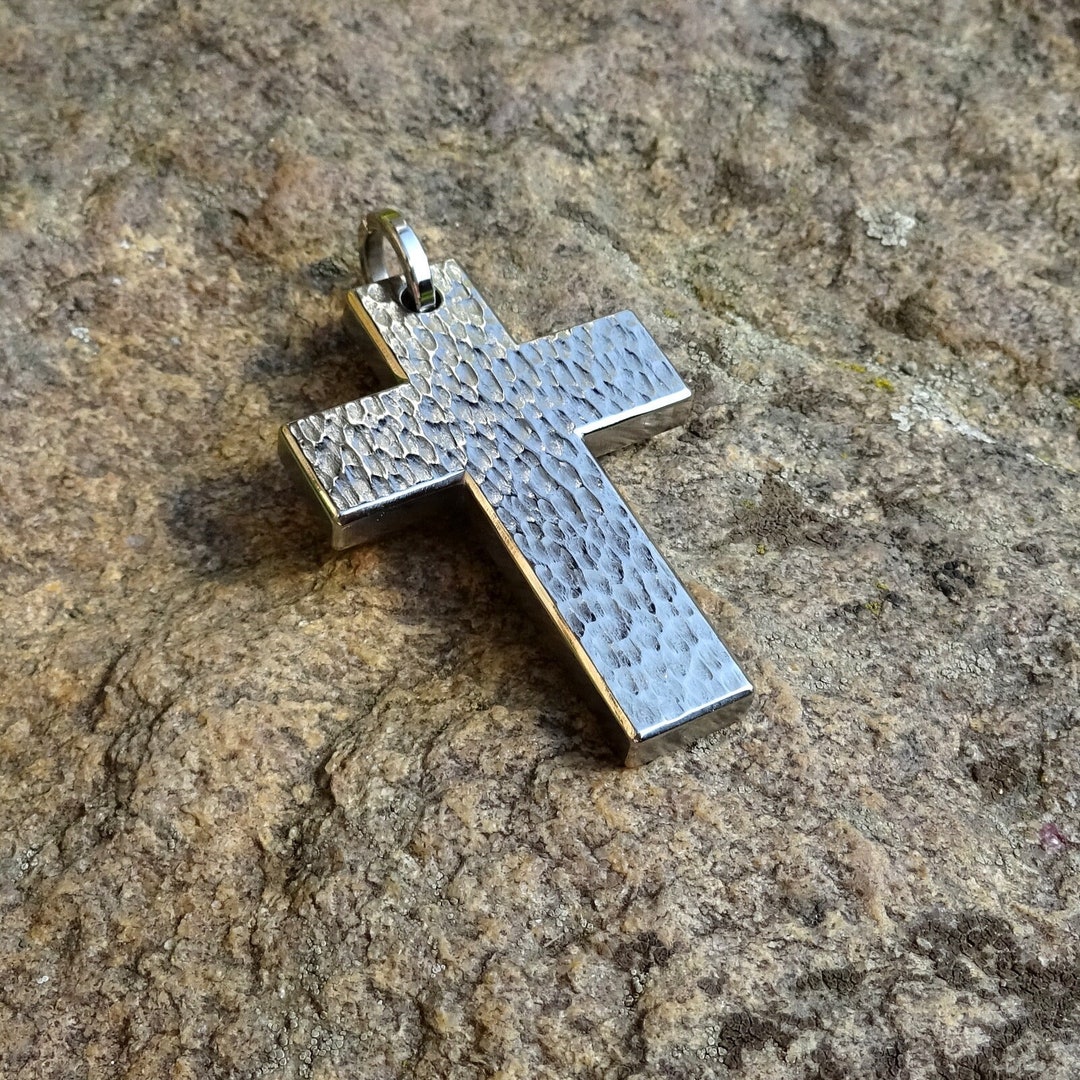 Titanium Cross (S) - Etsy