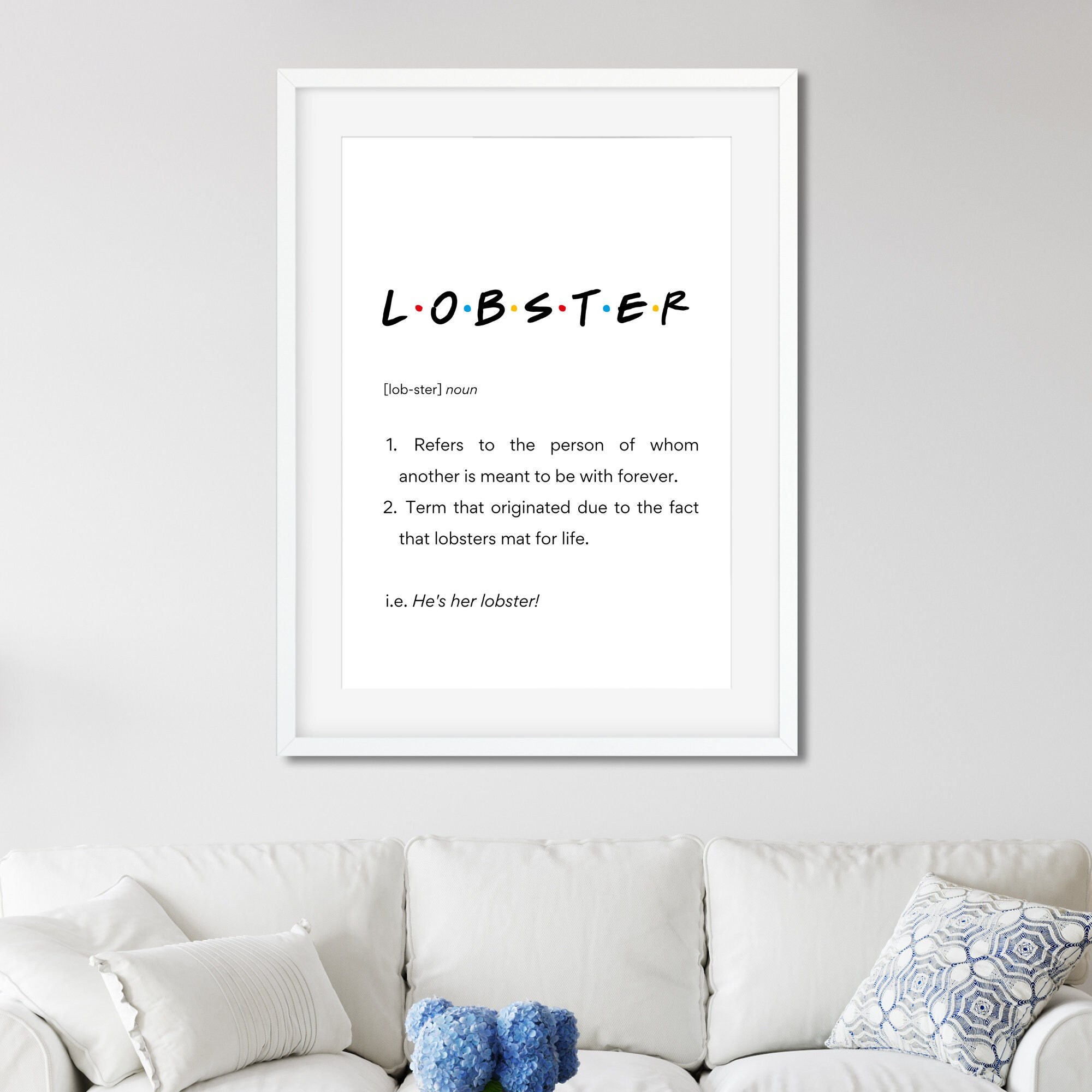 Friends, Friends Tv Show, Lobster, He's Her Lobster, Love, Phoebe ...