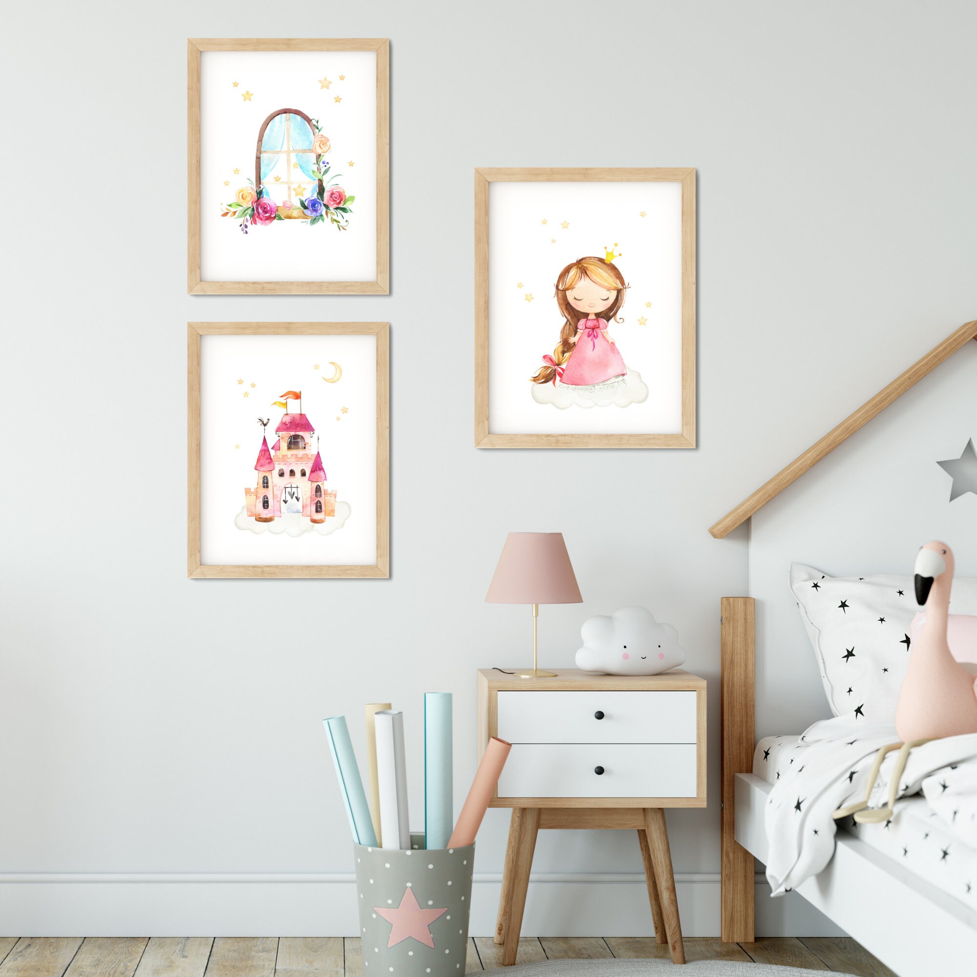 Princess Printables Little Girl Room Princess Room Pink - Etsy