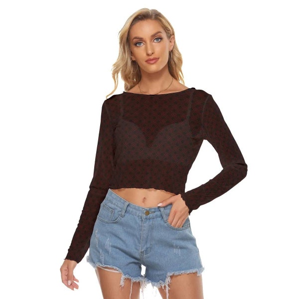 See Through Top - Etsy