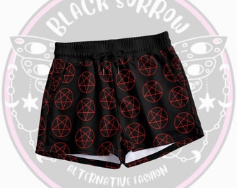 Pastel Goth Shorts, Kawaii Shorts, Pastel Goth Clothing, Kawaii ...