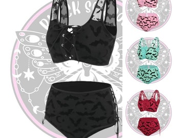 Goth Swimsuit | Etsy