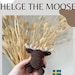 Crochet Pattern Helge the Moose - PDF Digital Pattern - Etsy
