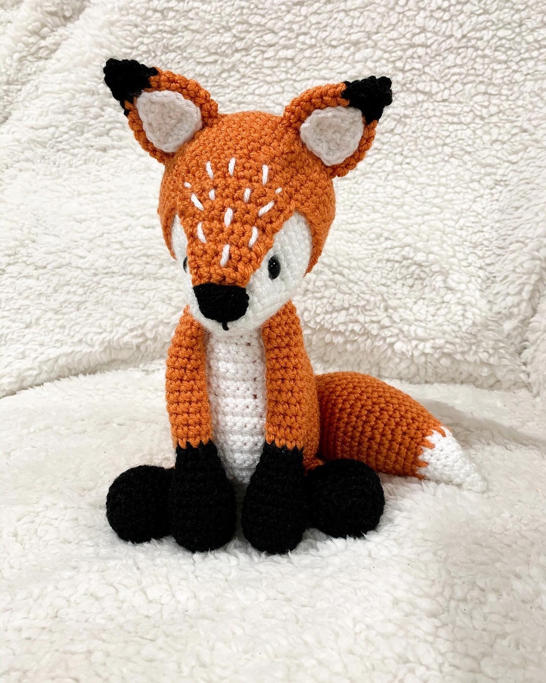 Crochet Pattern Finley the Fox - PDF Digital Pattern - Etsy