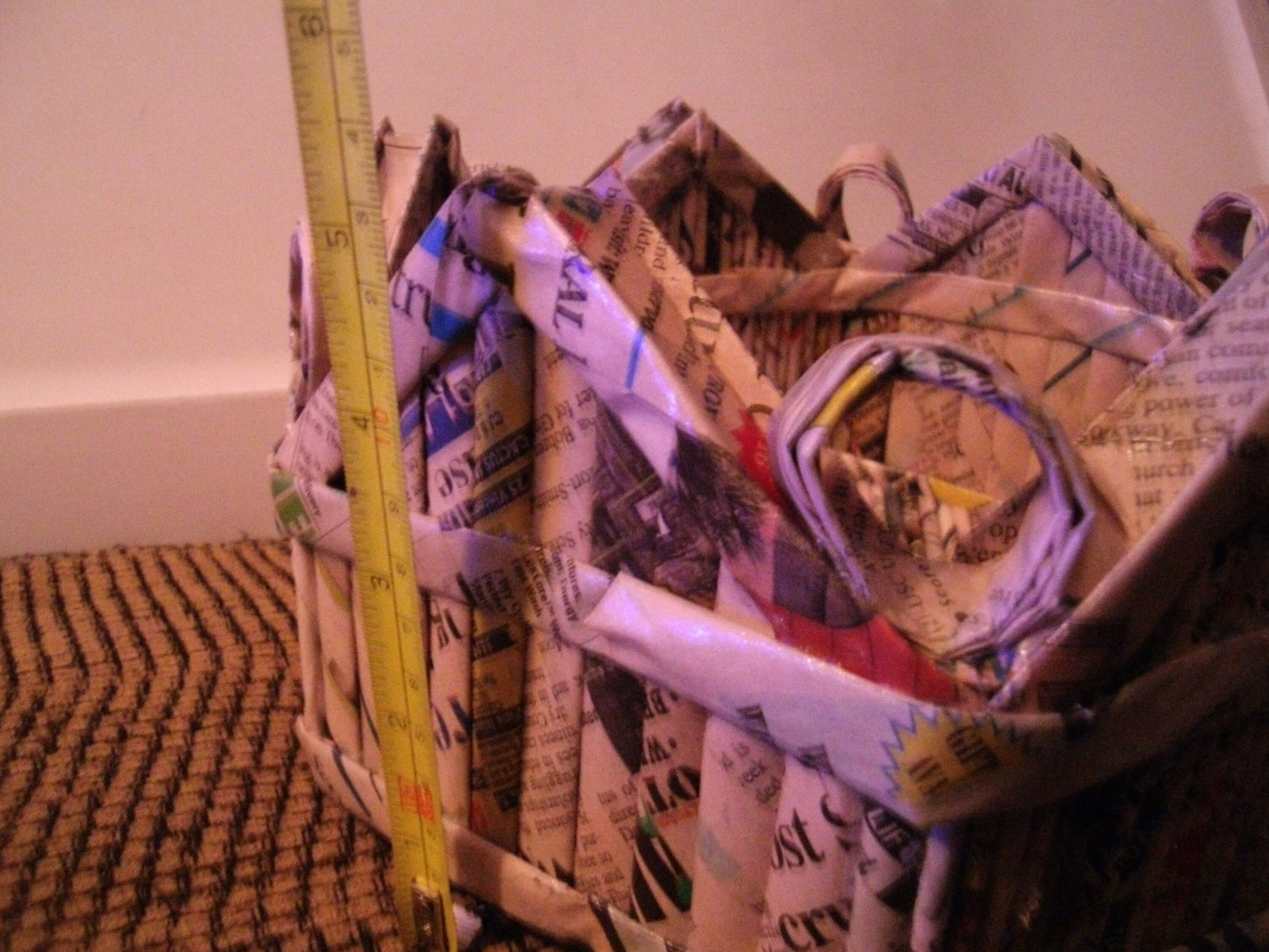 Folk Newspaper Sculpture Art - Etsy