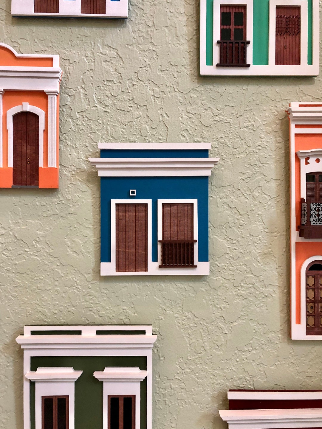 Casita Calle Sol, Old San Juan, Puerto Rico - 5.5" X 5" - Etsy