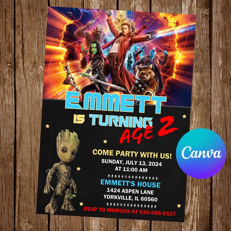 Groot Card - Etsy
