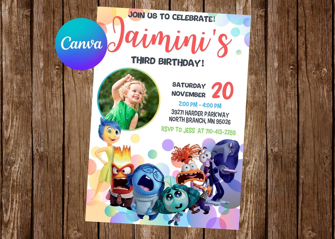 Elemental Invitation Birthday Party Elemental Birthday Invitation ...