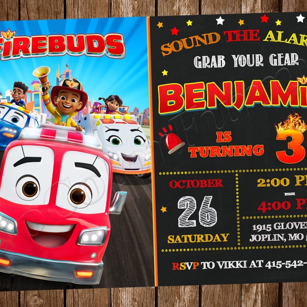 Firebuds Birthday - Etsy