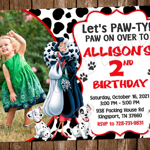 Dalmation Birthday Party - Etsy