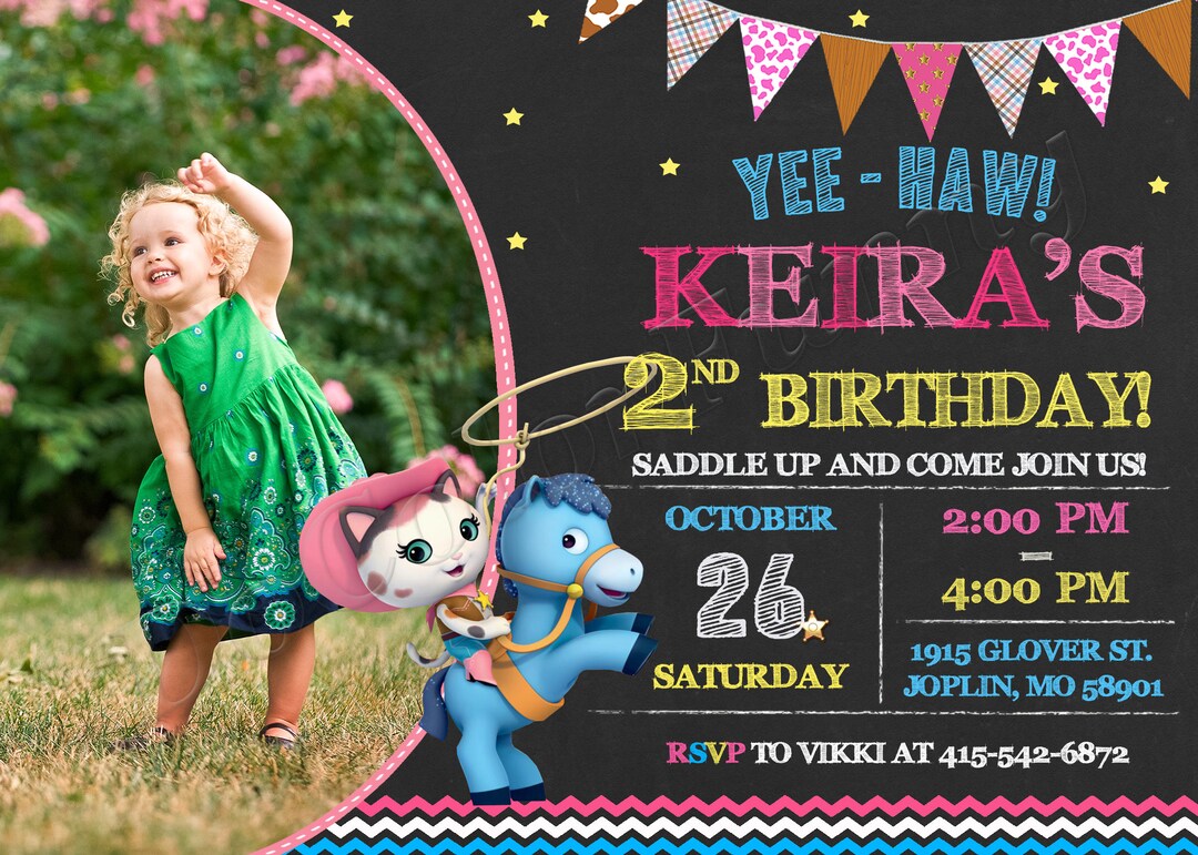 Sheriff Callie Invitation Sheriff Invitation Sheriff Callie Birthday ...