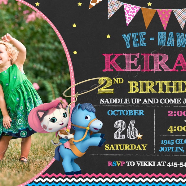 Sheriff Birthday Invitation - Etsy