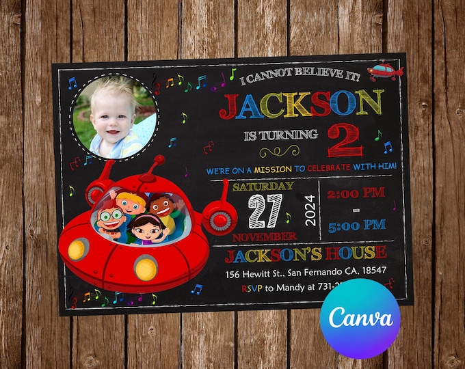 Little Einsteins Invitation Little Einsteins Birthday Little Einsteins ...