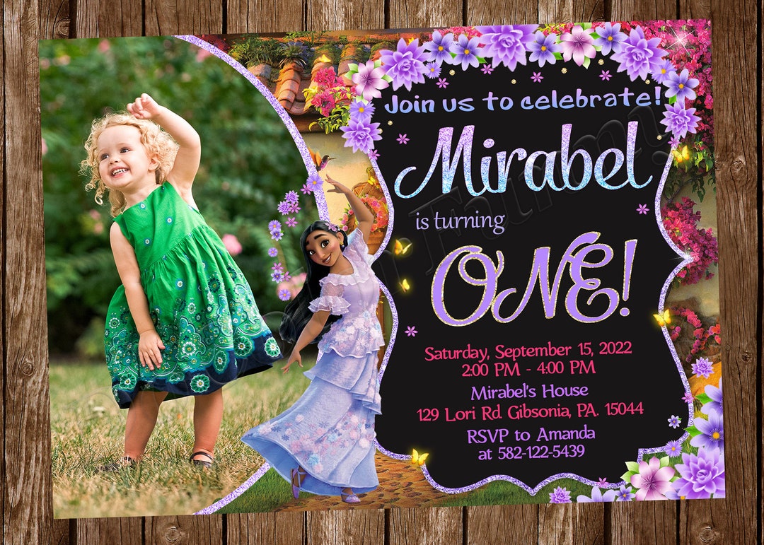 Encanto Invitation Encanto Birthday Invitation Encanto Party Encanto ...