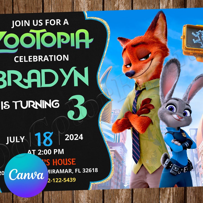 Zootopia - Etsy