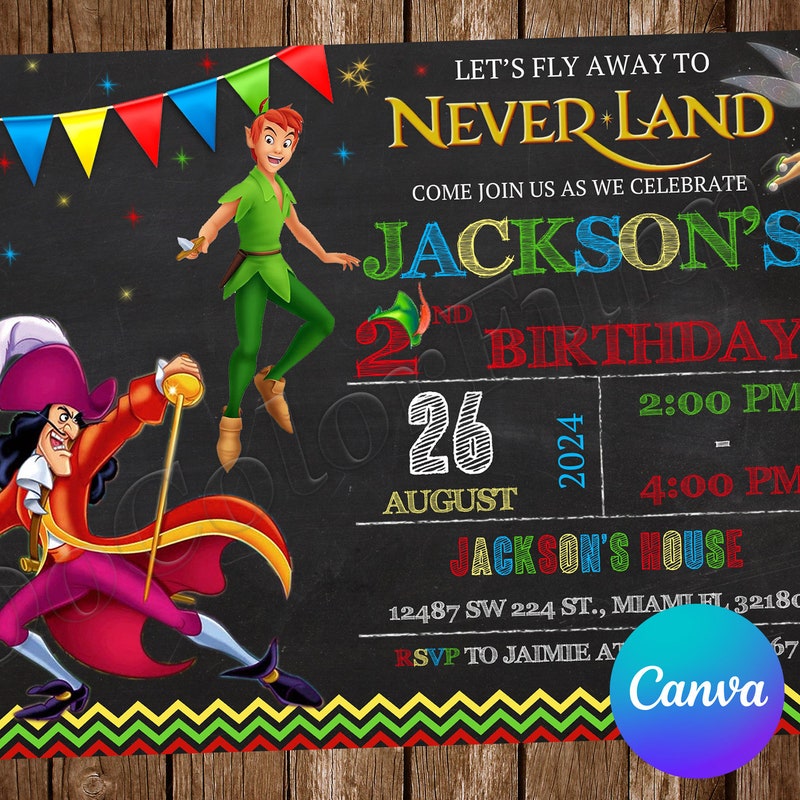 Peter Pan Birthday - Etsy