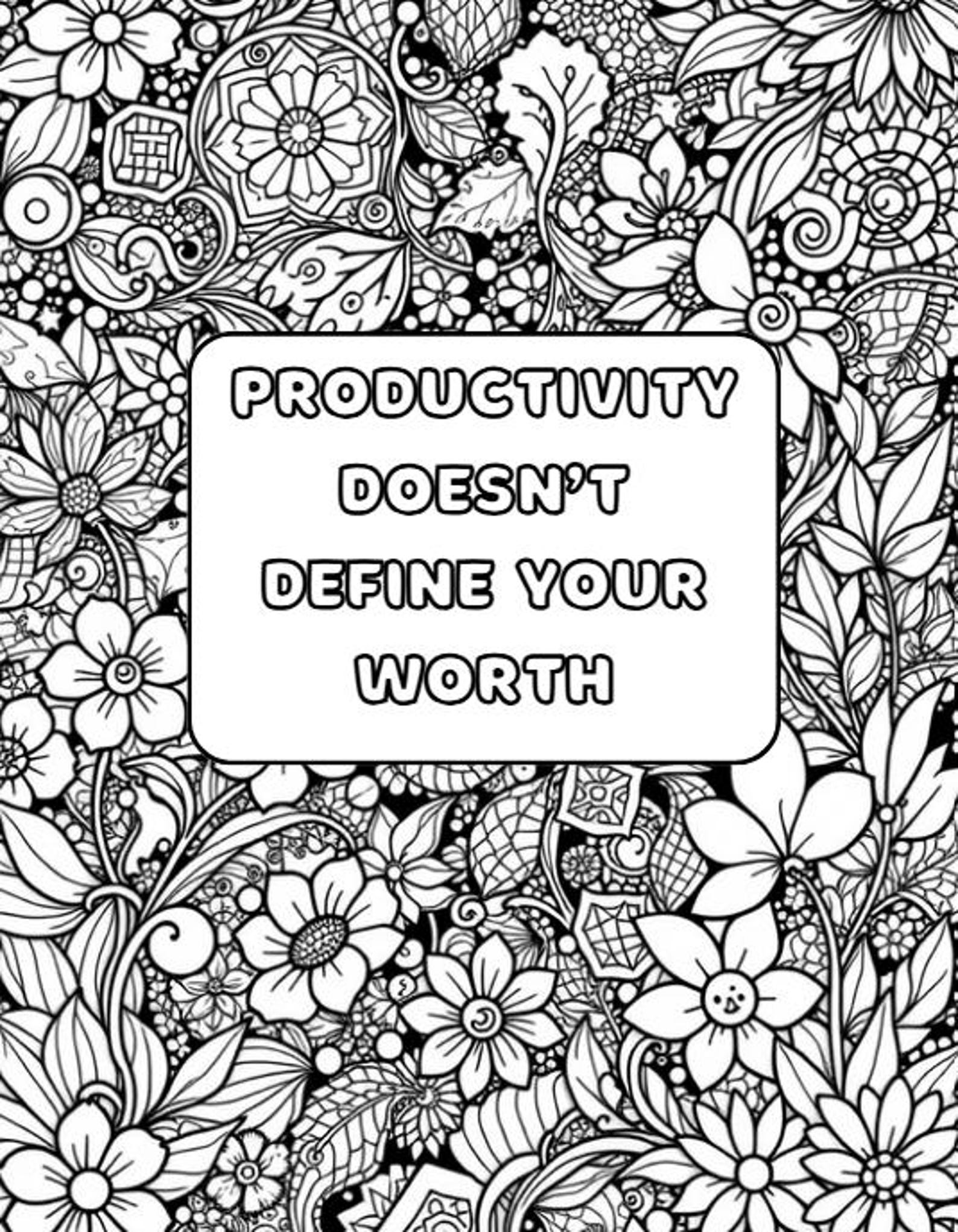 ABA Coloring Book, Coloring Pages for Adults, Neurodiversity Affirming ...