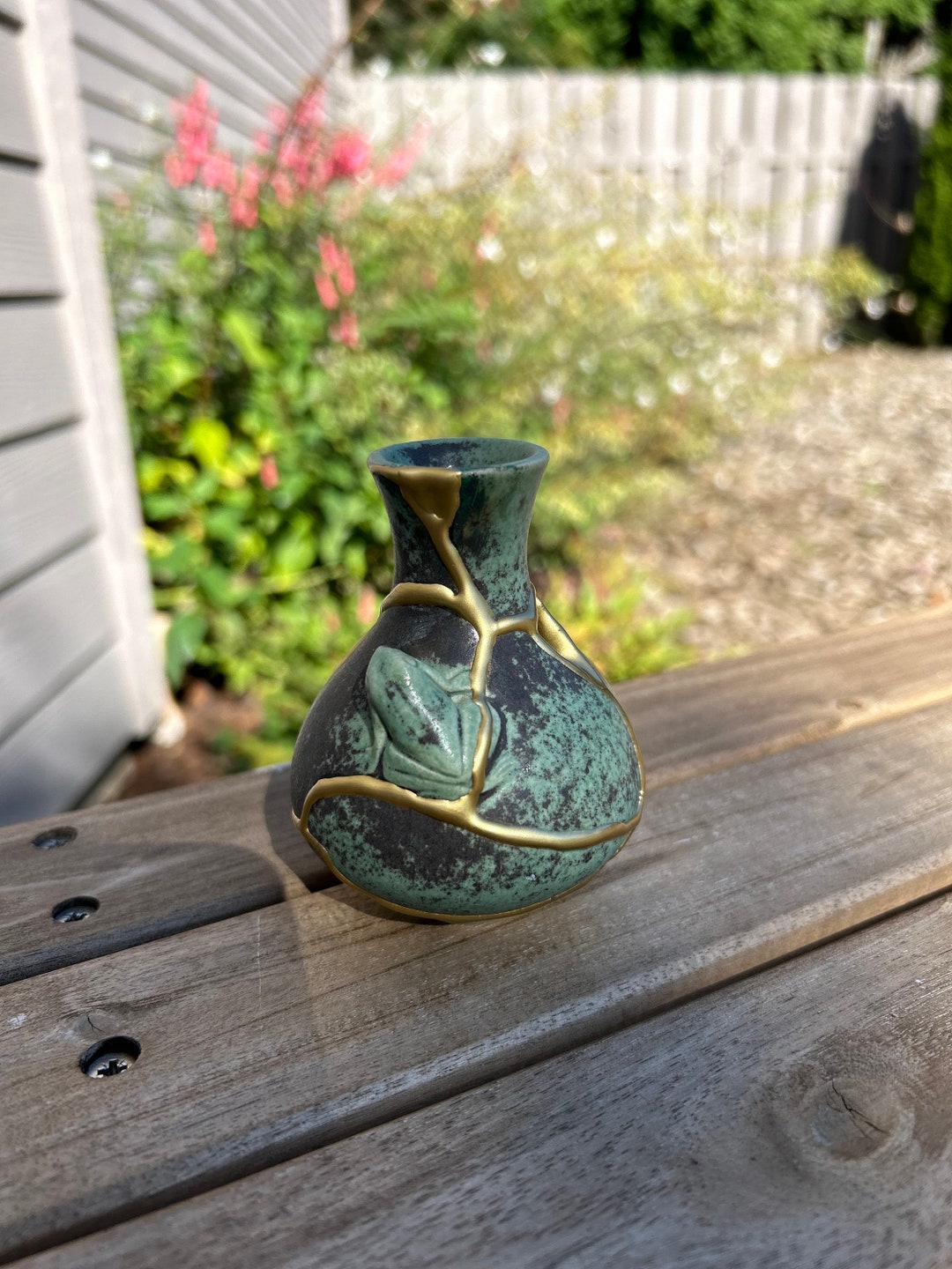 Kintsugi Kintsugi Frog Kintsugi Pottery Gift for Women - Etsy