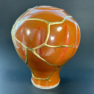 Kintsugi, Kintsugi Vase, Wabi Sabi, Home Decor, Kintsugi Pottery, Gift ...