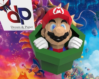 Papercraft Mario 64 Template