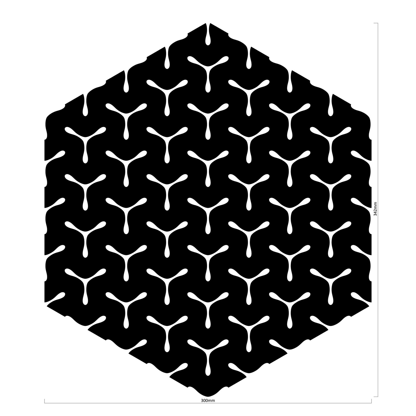 Geometric Pattern Table Mat Type01 - Etsy