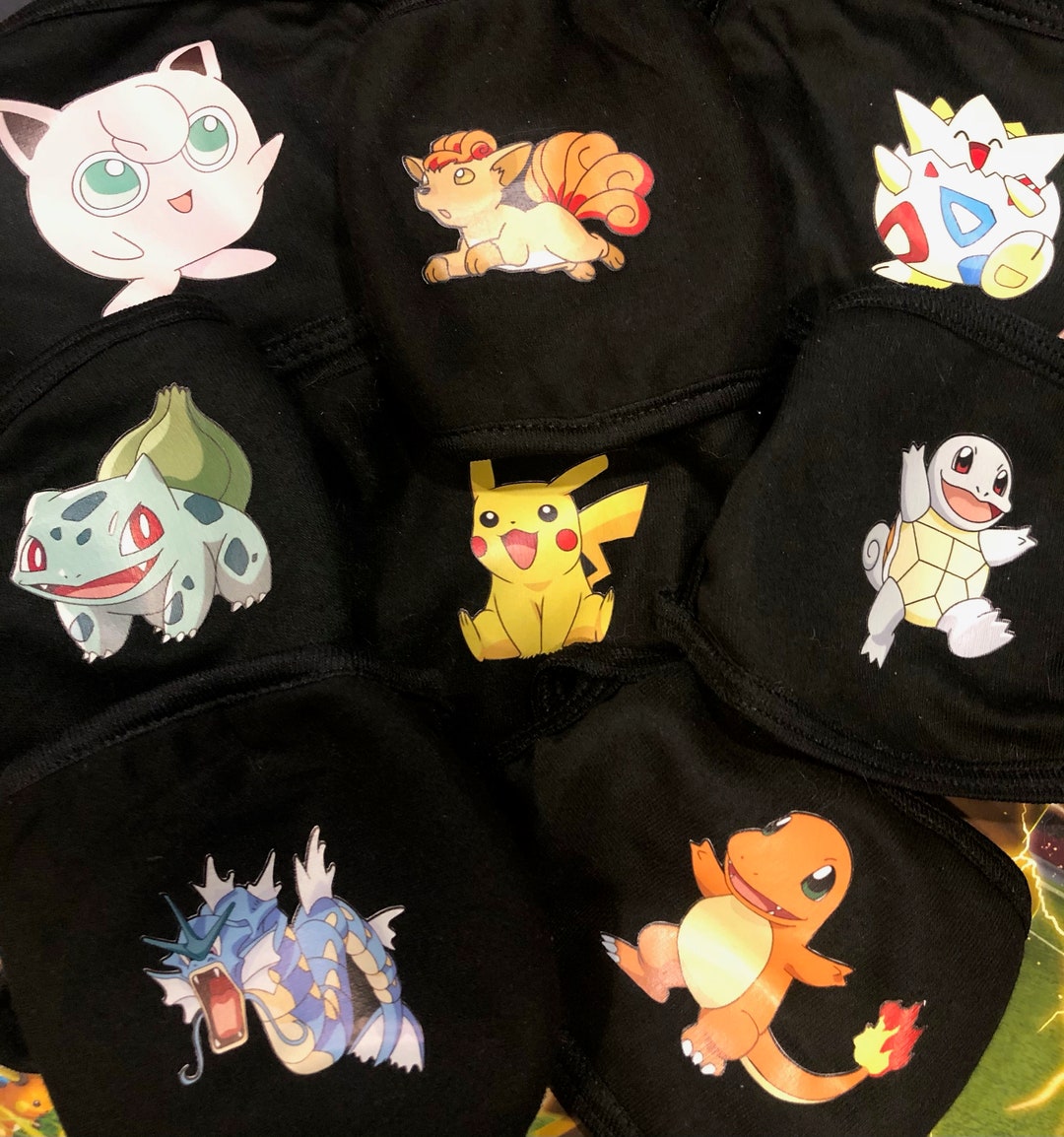 Various Cartoon Character Face Masks - Etsy