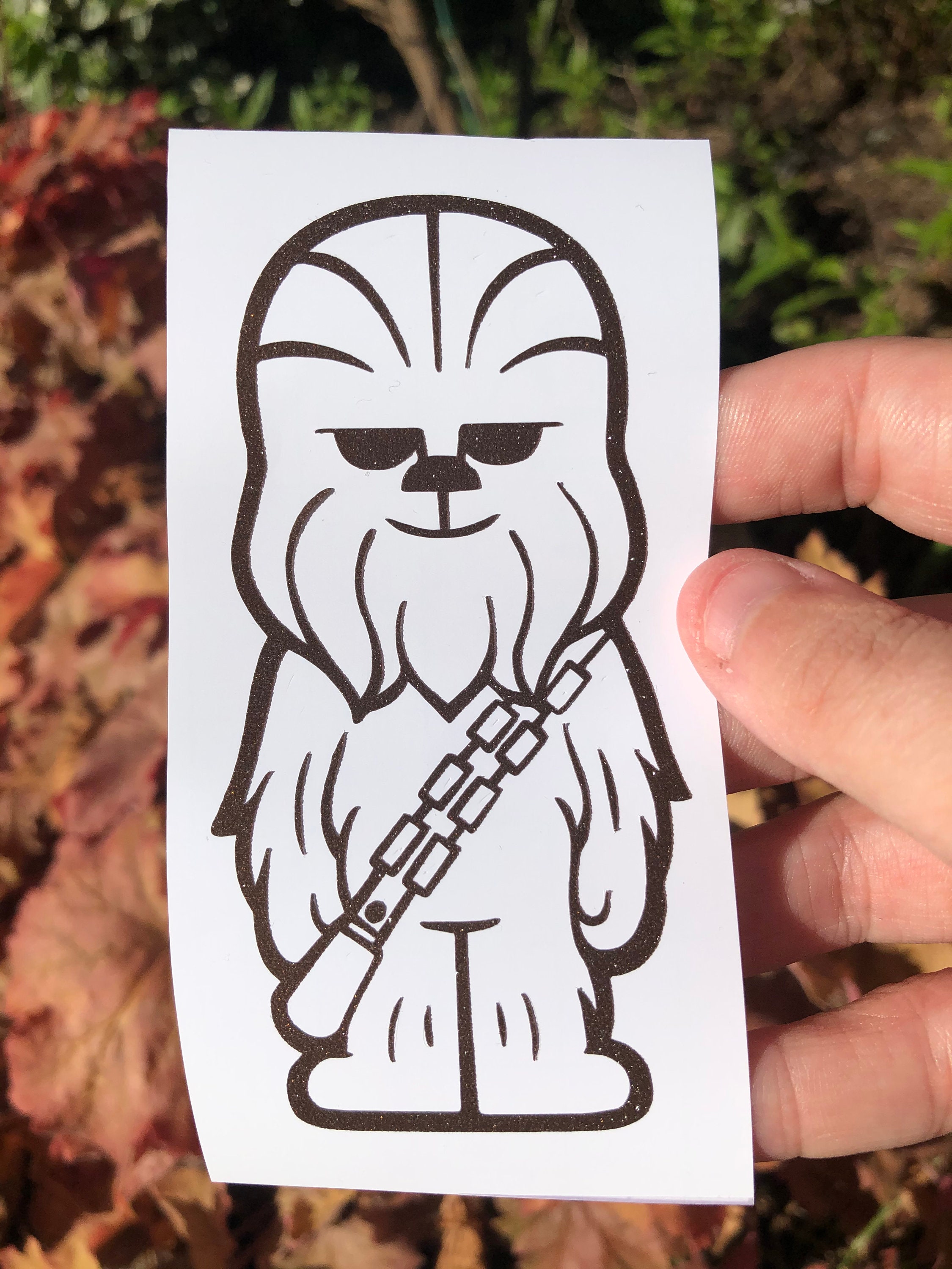 Handmade Chewy Inspired Vinyl Decal - Etsy UK