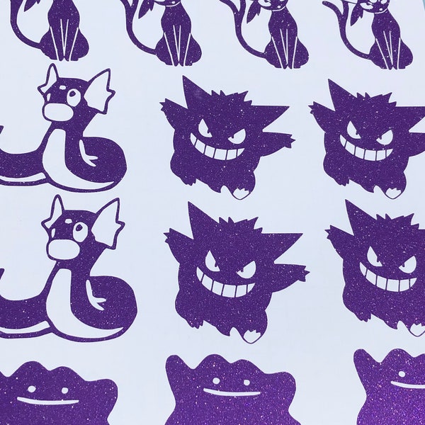 Purple Decals - Etsy