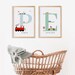 Train Personalised Nursery Print, Train Kids Poster, Todlers Room Train ...