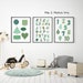 Green Numbers Print, Numbers Nursery Poster, Nursery Decor, Kids ...